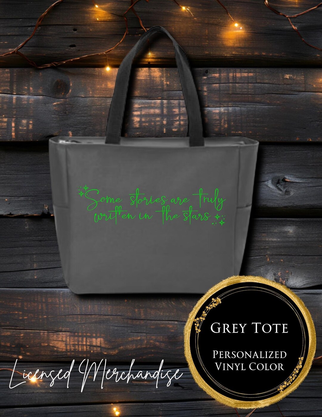 Sadie Kincaid- Written in the Stars Zipper Tote - Etsy