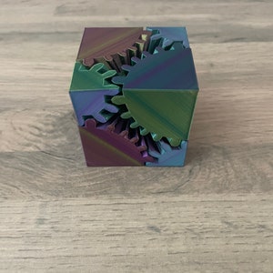 Gear Cube STL ONLY - Etsy