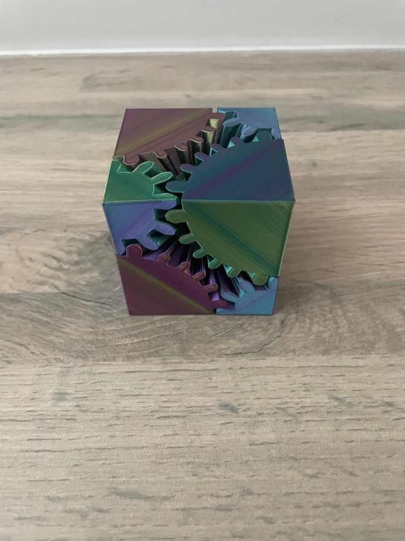Gear Cube STL ONLY - Etsy