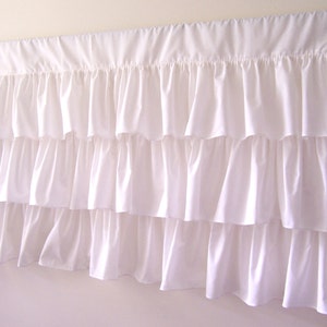 Ruffled Valance With Three Rows - Etsy
