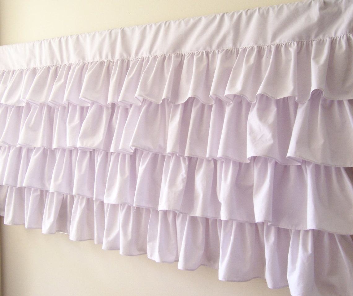 Ruffled Valance With Four Rows - Etsy