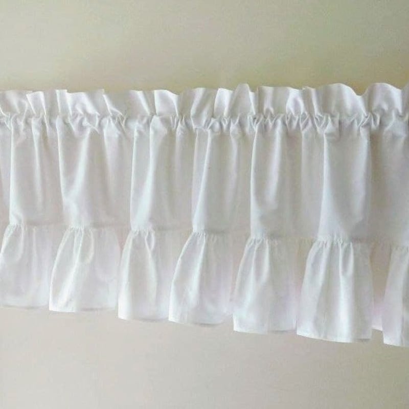 Ruffled Valance - Etsy