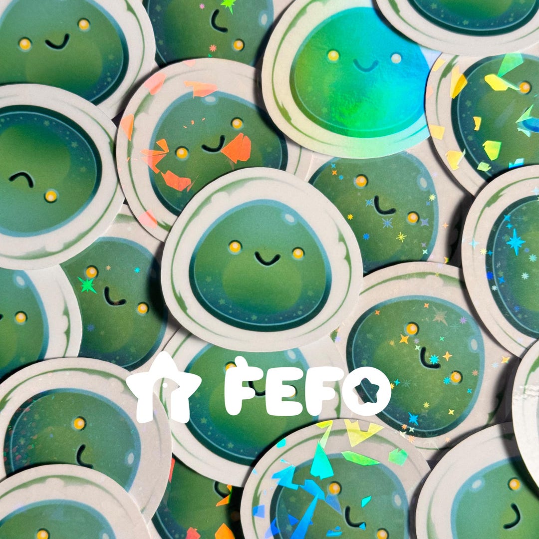 Sticker Slime Rancher - Rad Slime - Fefo - Etsy