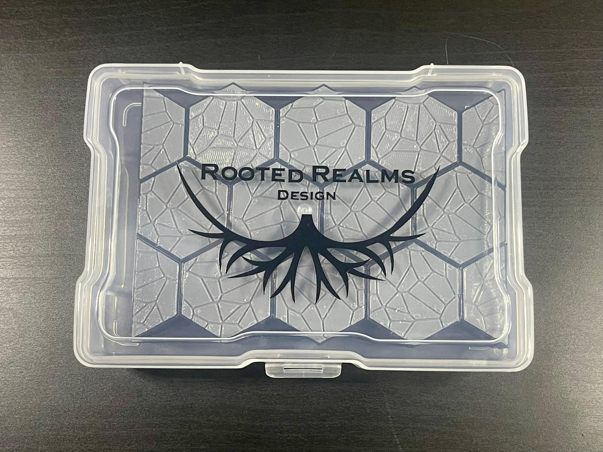 D&D Roleplaying Terrain. Magnetic Hex Tile Custom Gaming Set. 50 Full ...