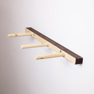 Wooden Wall Shelf, Sturdy Mounted Bookshelf, Custom Picture Ledge Shelf ...