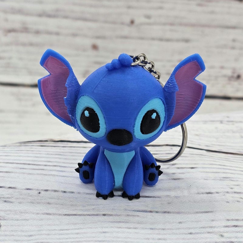 Stitch Keychain - Etsy