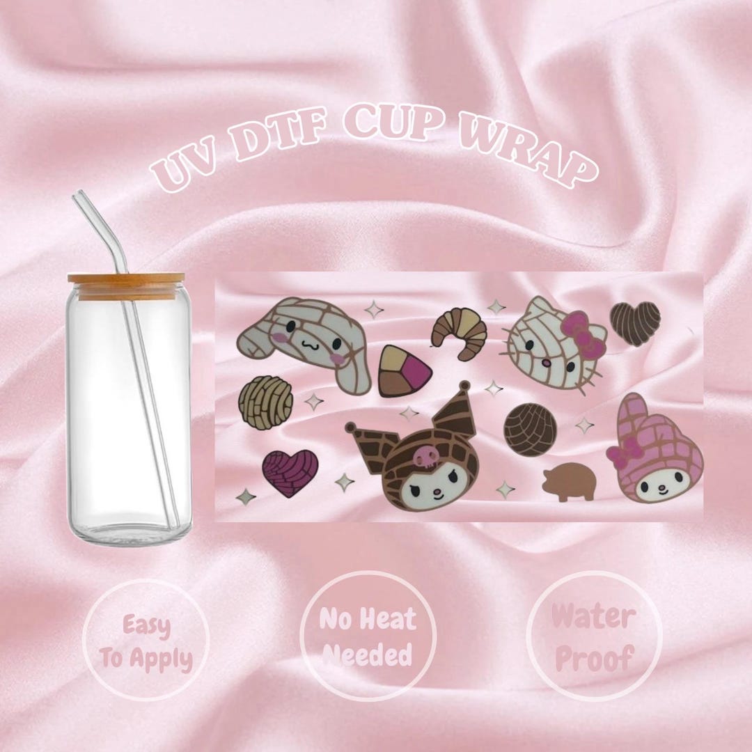HK Conchas UV DTF Cup Wrap - Etsy