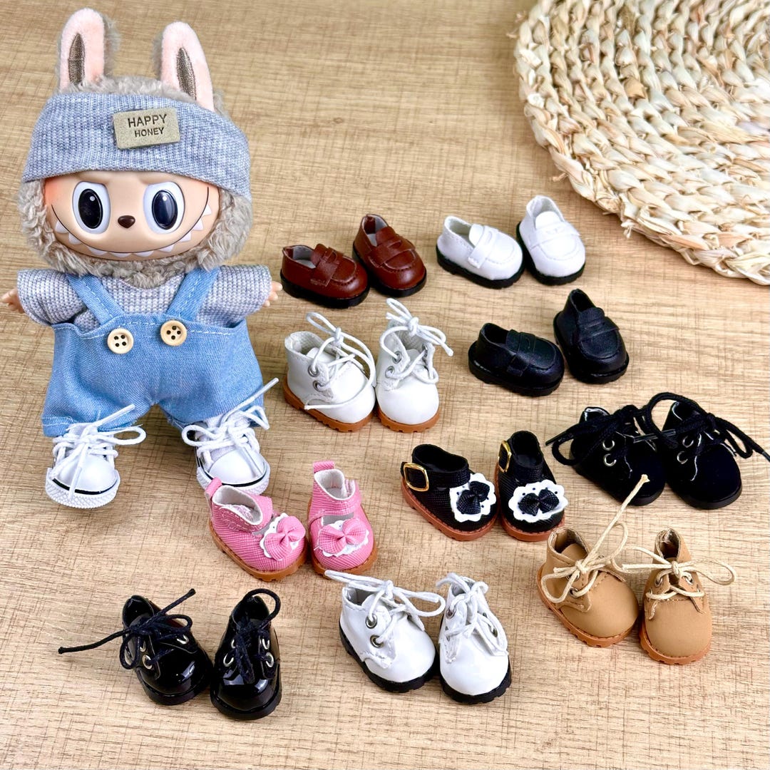 Labubu Cute Shoes Labubu Cute Leather Shoes Labubu Cool Leather Boots ...