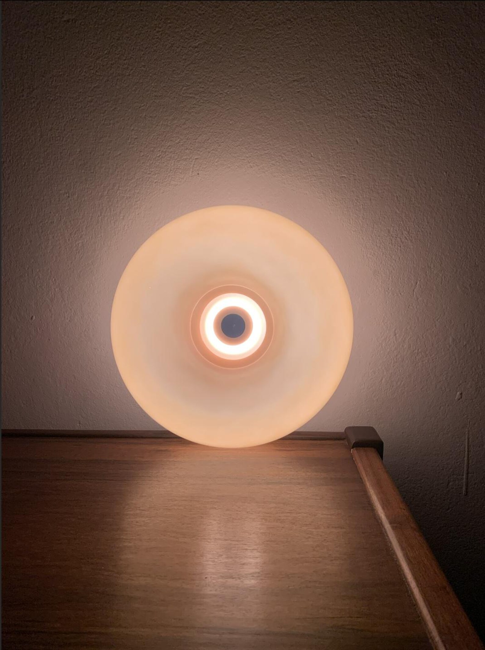 Morden Orange IKEA VARMBLIXT Donut Glass Table Lamp, Home Decor ...