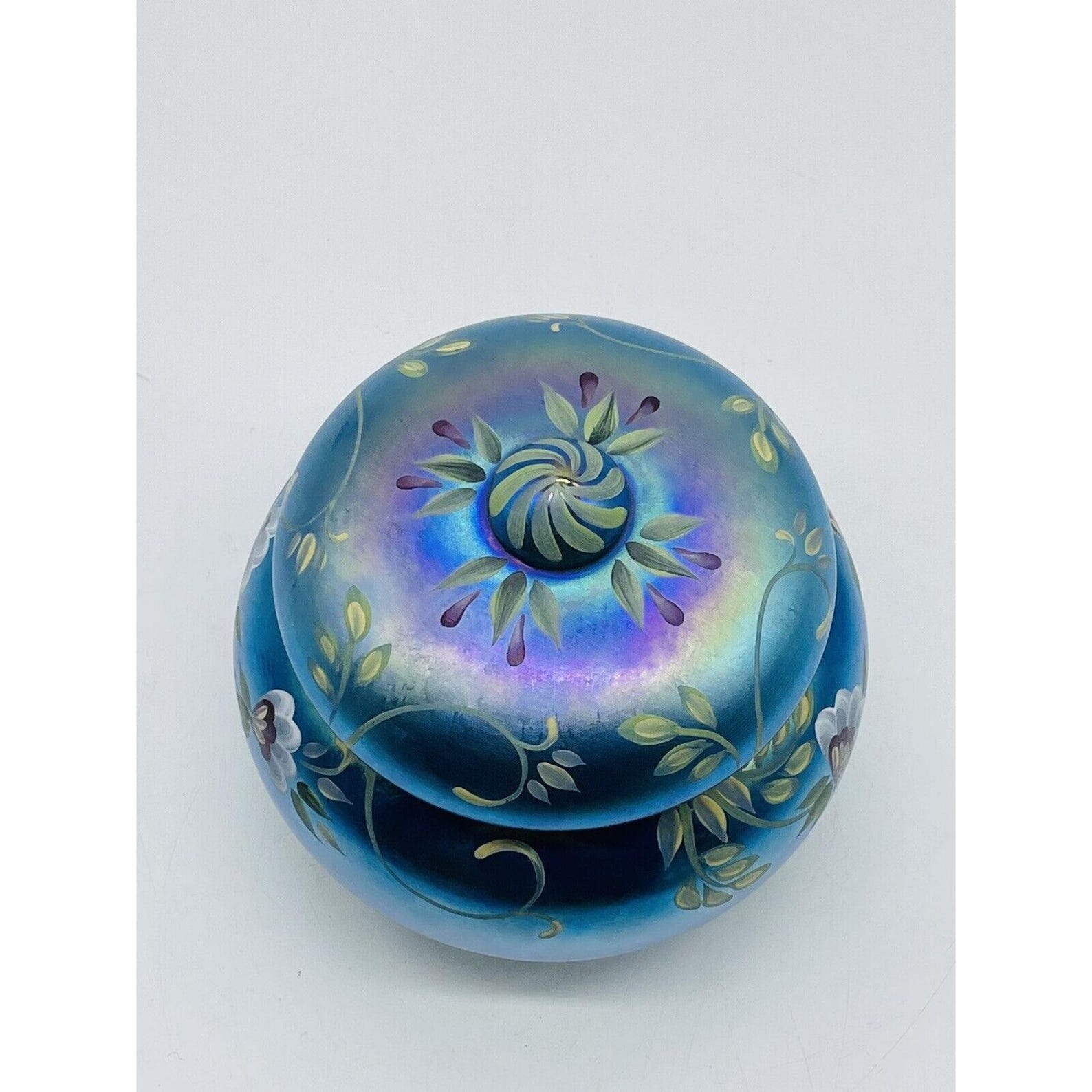 Fenton Puff Box Favrene Honor Collection - Etsy