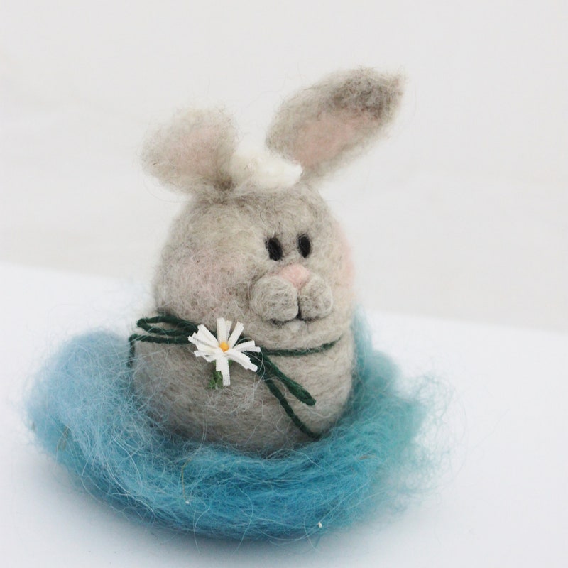 Needle Felted Bunny - Etsy