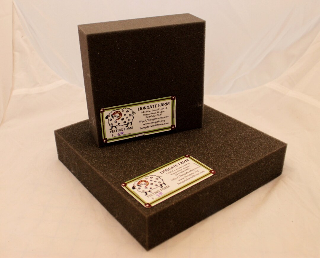 Felting Foam, Needle Felting Foam in 2 Sizes - Etsy