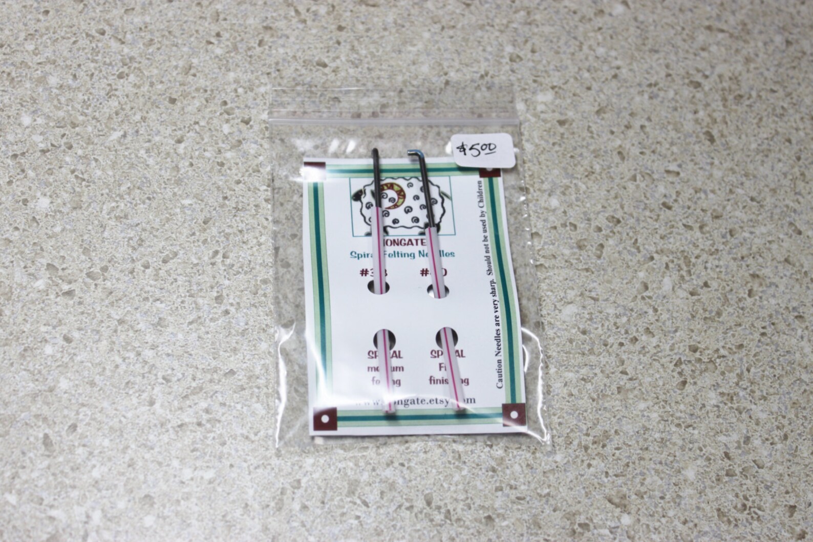 Spiral Felting Needles 38 & 40 Gaugetwist Felting Needles | Etsy