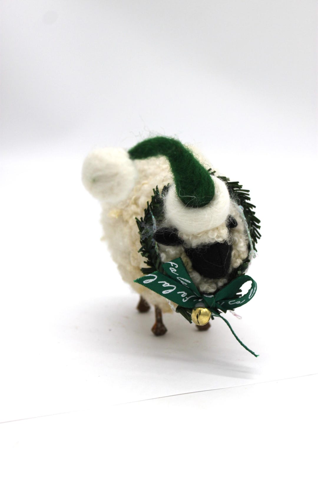 Valais Blacknose Sheep, White Sheep Ornament, Sheep Elf Christmas ...