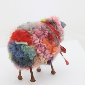 Sheep Rainbow Sheep Needle Felted Sheep 5221 - Etsy