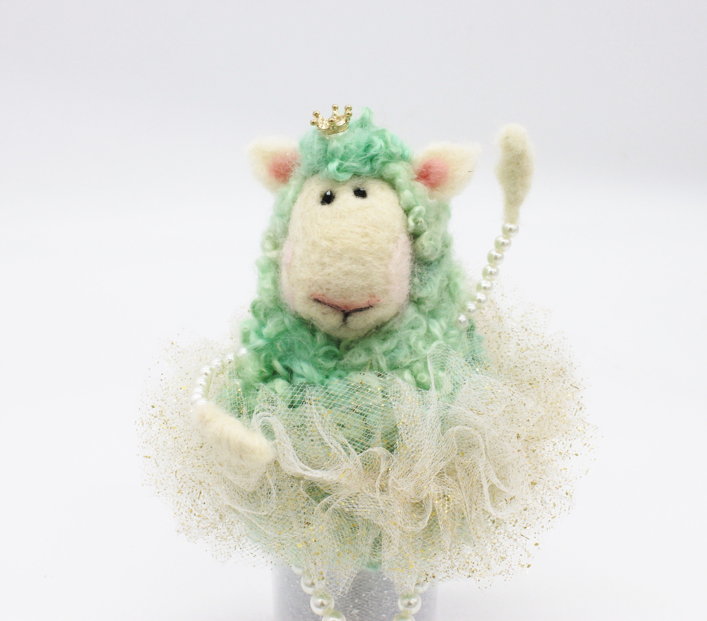 Sheep Felted Sheep Ballerina Sheep Sheep Nursery | Etsy