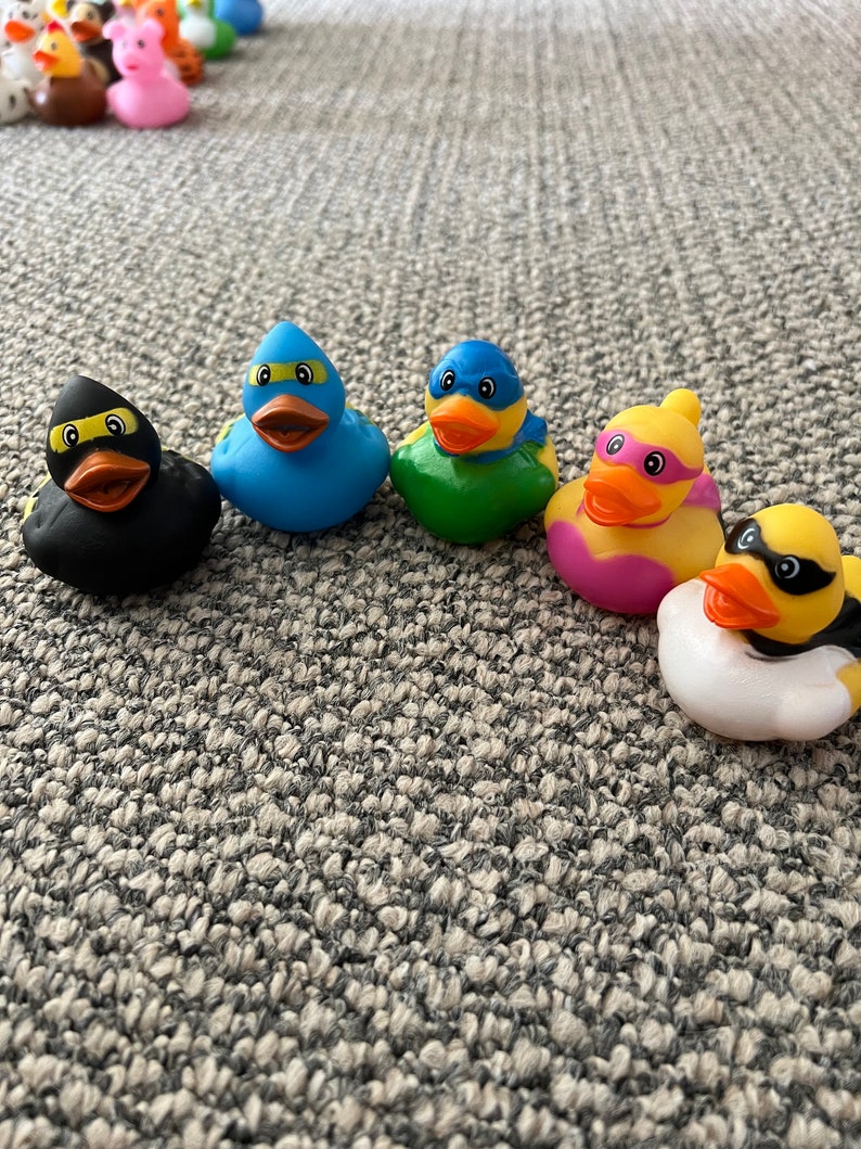 Superhero Quack Pack rubber Ducks - Etsy