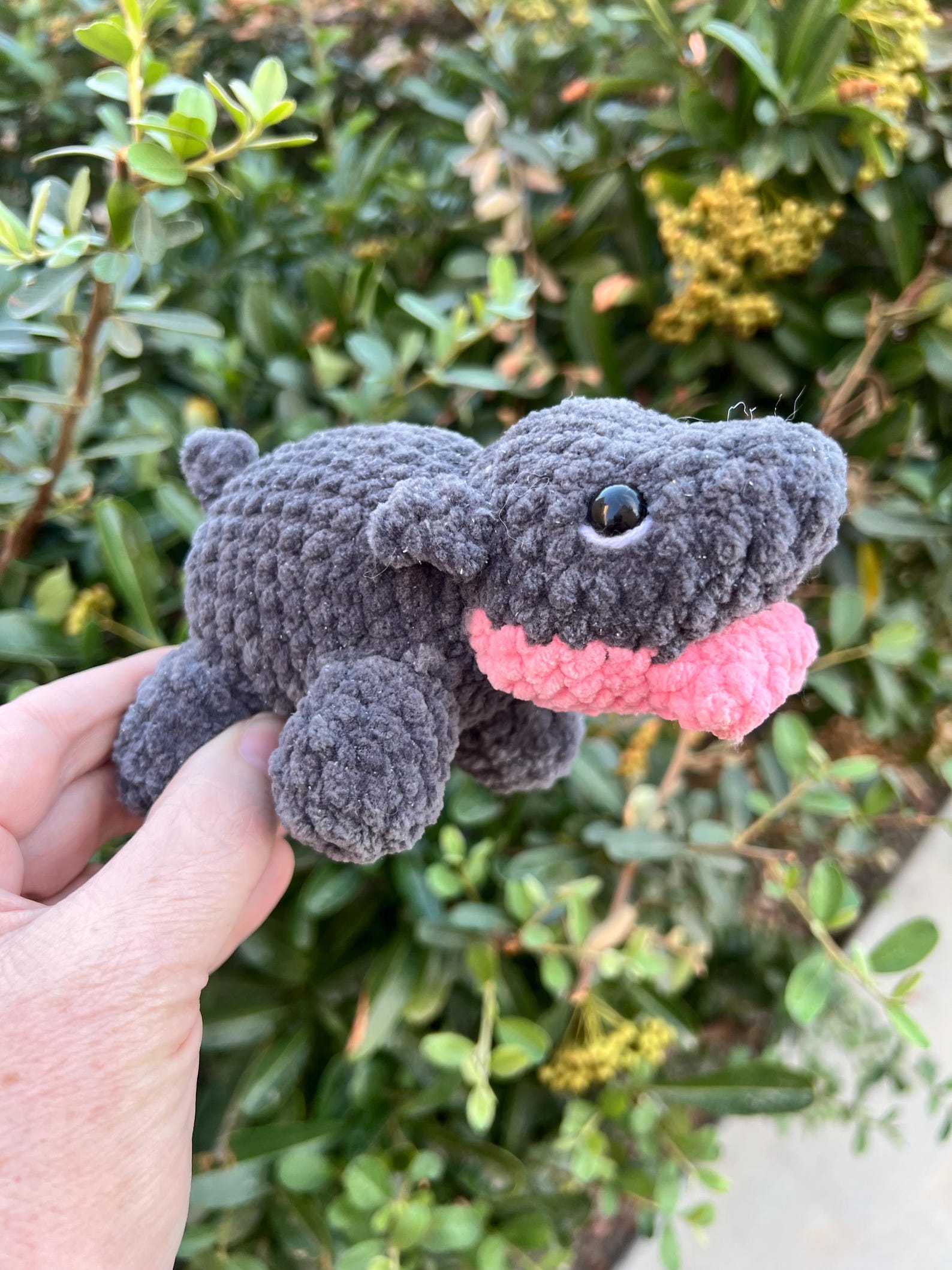 Crochet Moo Deng the Pygmy Hippo Plushie Stuffed Animal - Etsy