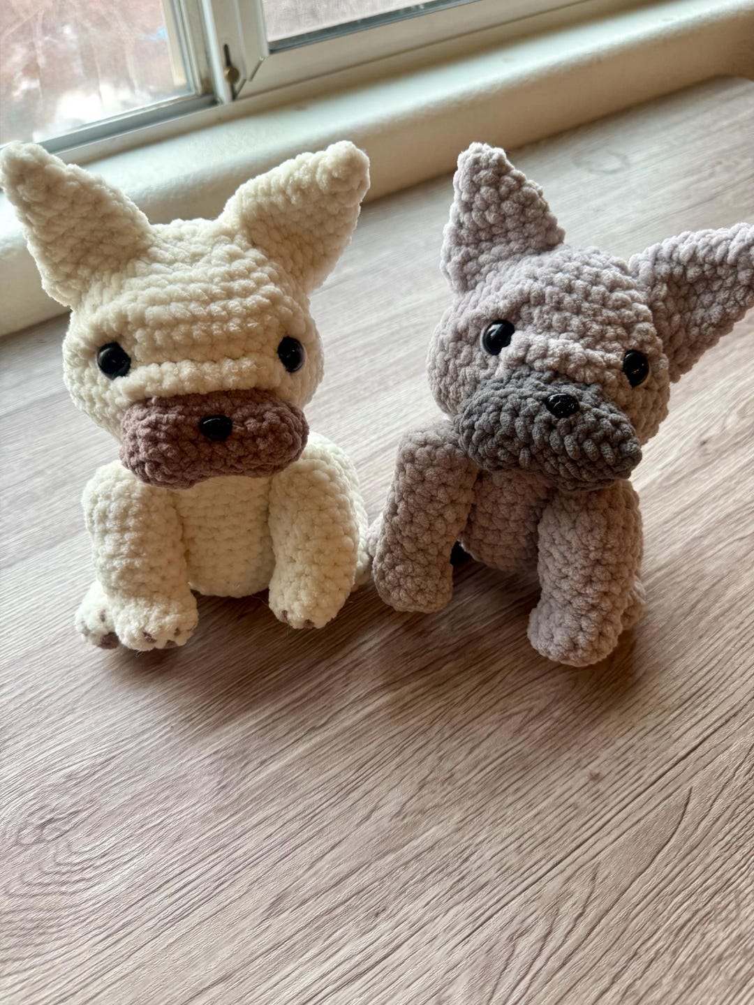 Crochet Frenchie French Bulldog Plushie Stuffed Animal - Etsy