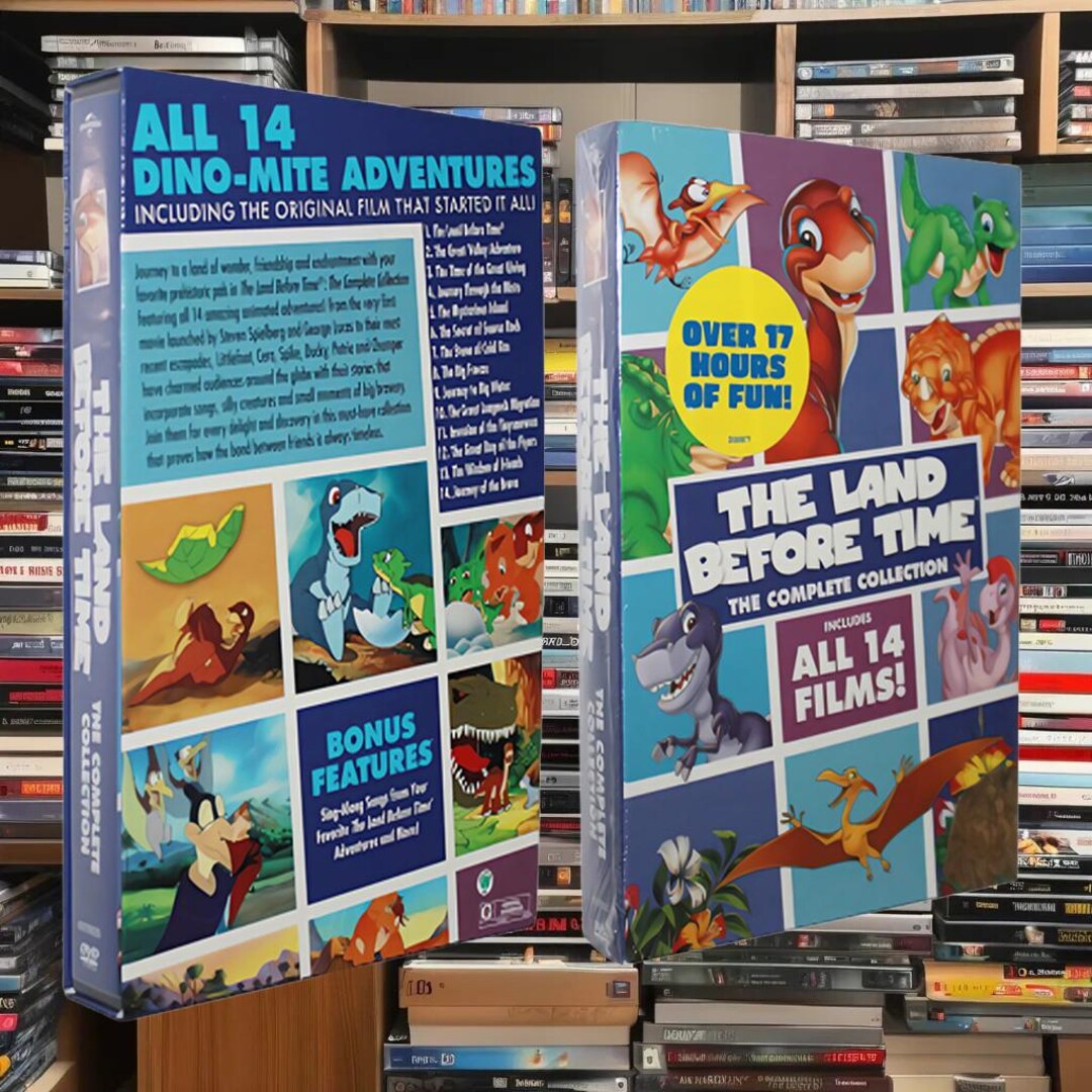 The Land Before Time the Complete Collection 8discs Pat Hingle/gabriel ...