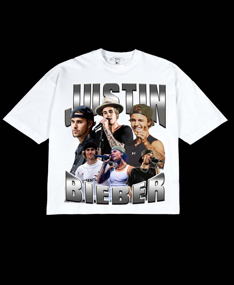 Justin Bieber T Shirt Design PNG Instant Download - Etsy