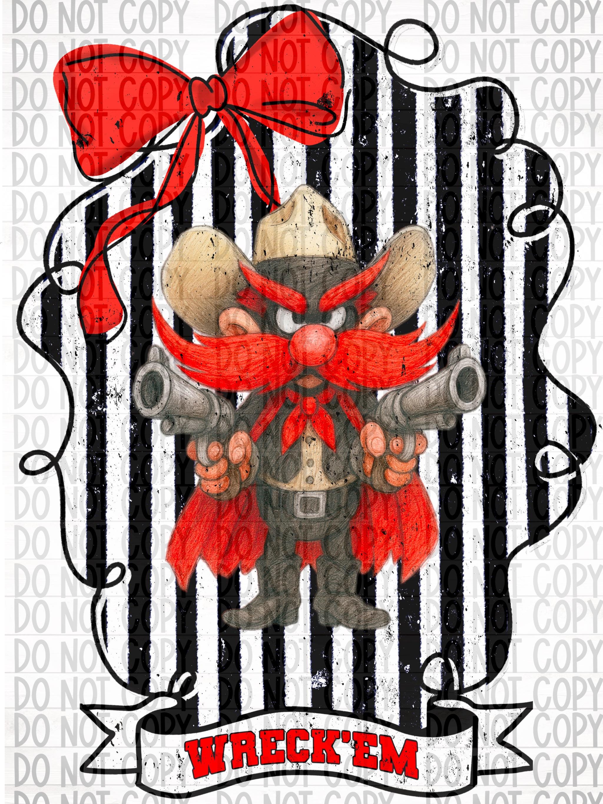 Texas Tech PNG | Raider Red Collage Digital Download | Wreck ’em Tech ...