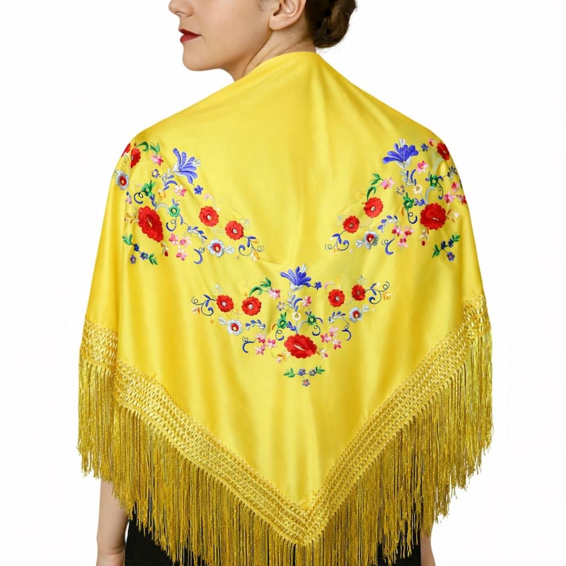 Flamenco Shawl - Etsy