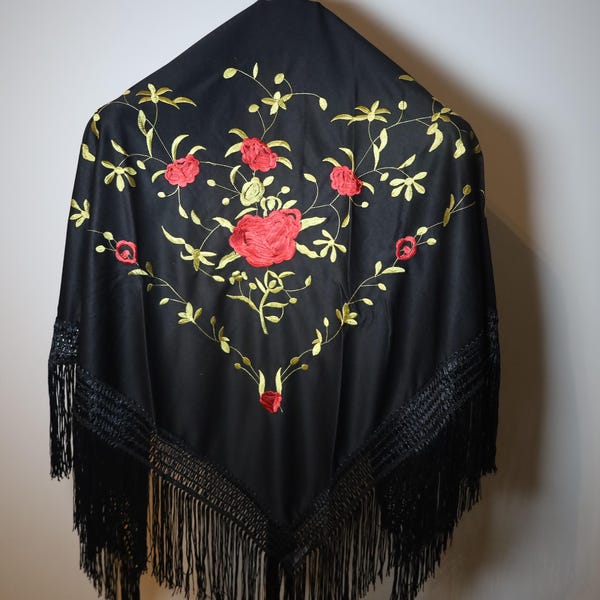 Flamenco Shawl - Etsy
