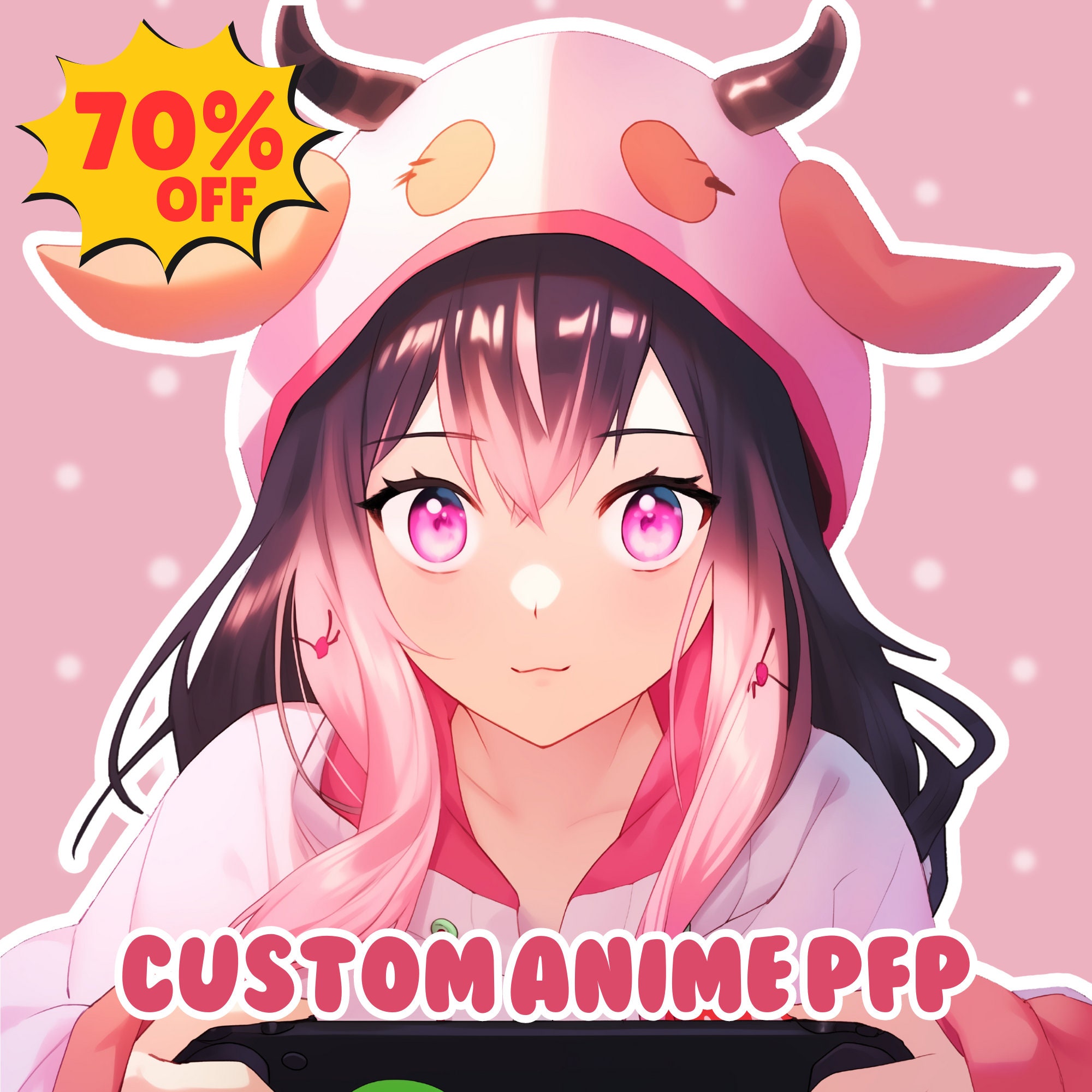 Custom PFP, PFP Commission, PFP for Twitch, Anime Pfp, Vtuber Pfp ...