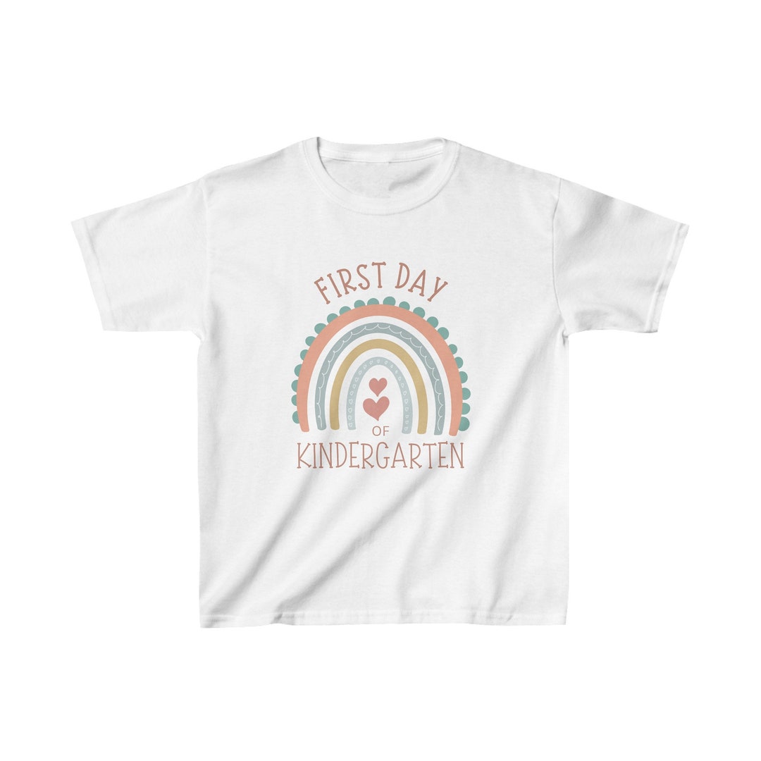 First Day of Kindergarten Tee We Can Create the Same Design for All ...