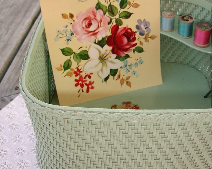 Shabby Cottage Rose, Floral Decal Sheet, Vintage - Etsy