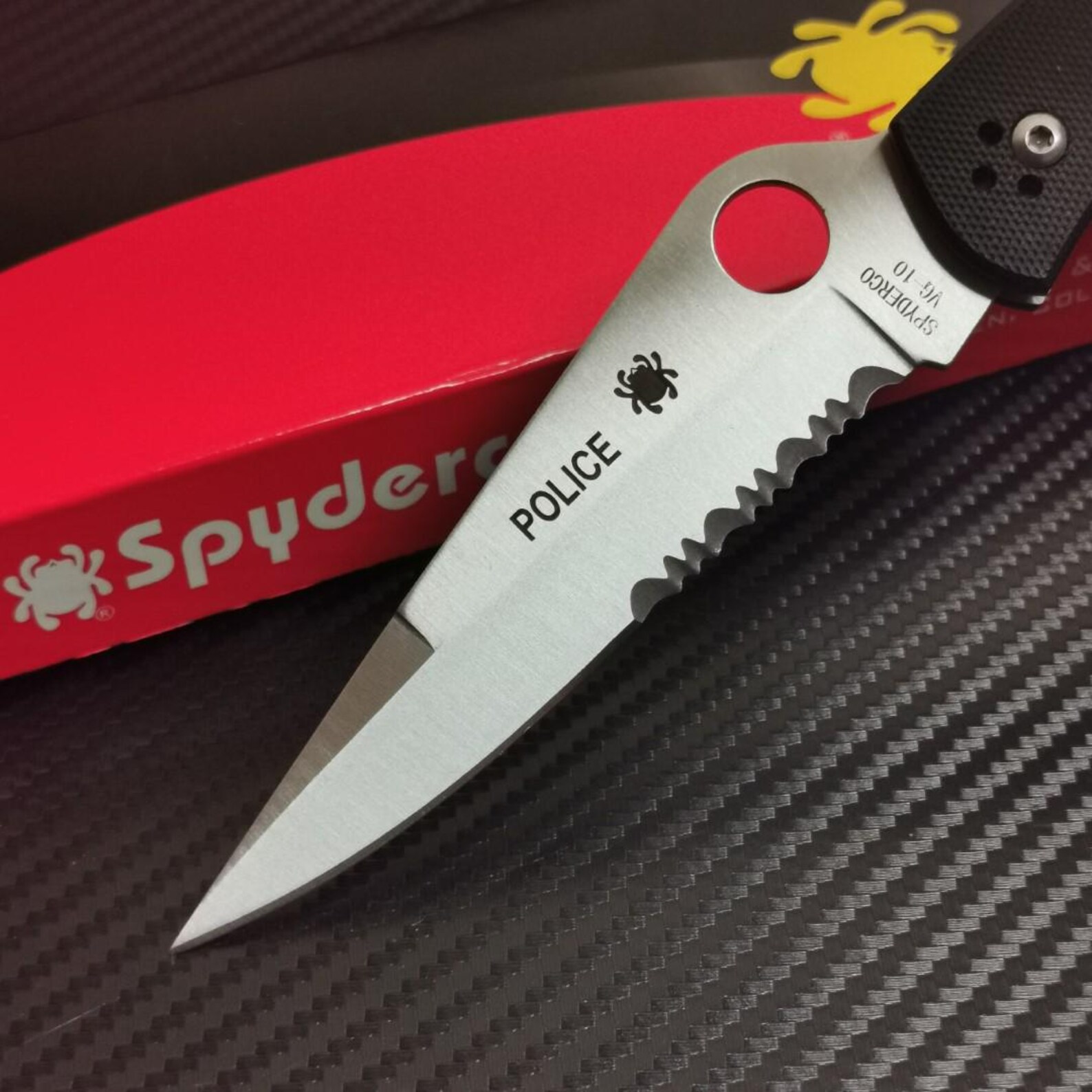 Knife SPYDERCO Pocket Knife VG-10 SЕКI Сity, Tourist, Camping, Hunting ...