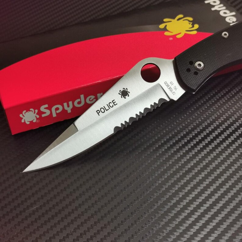 Knife SPYDERCO Pocket Knife VG-10 SЕКI Сity, Tourist, Camping, Hunting ...