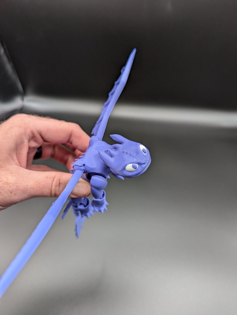 Night Fury Dragon (toothless) - Etsy