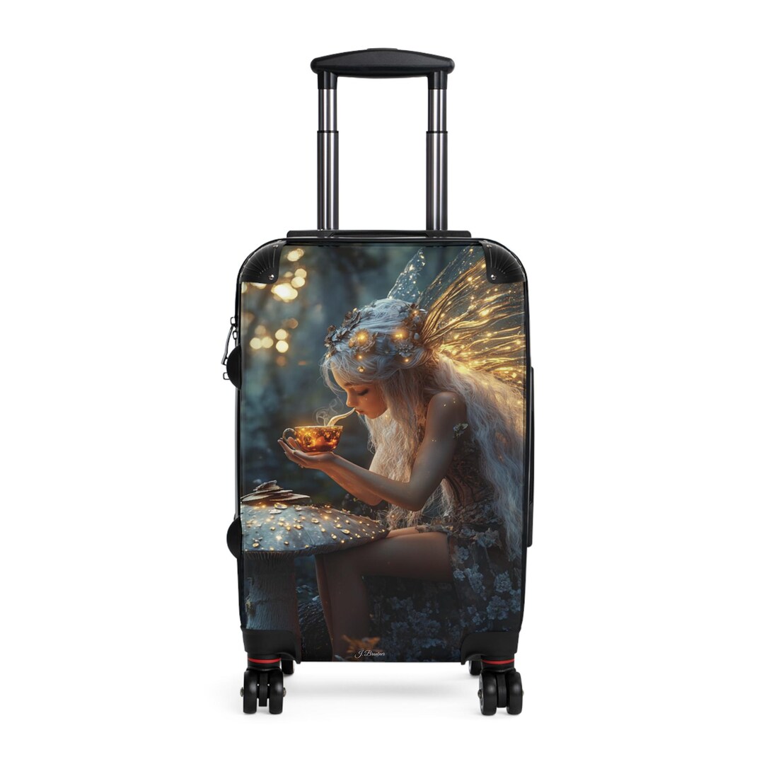 3D Generated Realistic Fairy Drinking Honey Tea in a Forest Mushroom ...