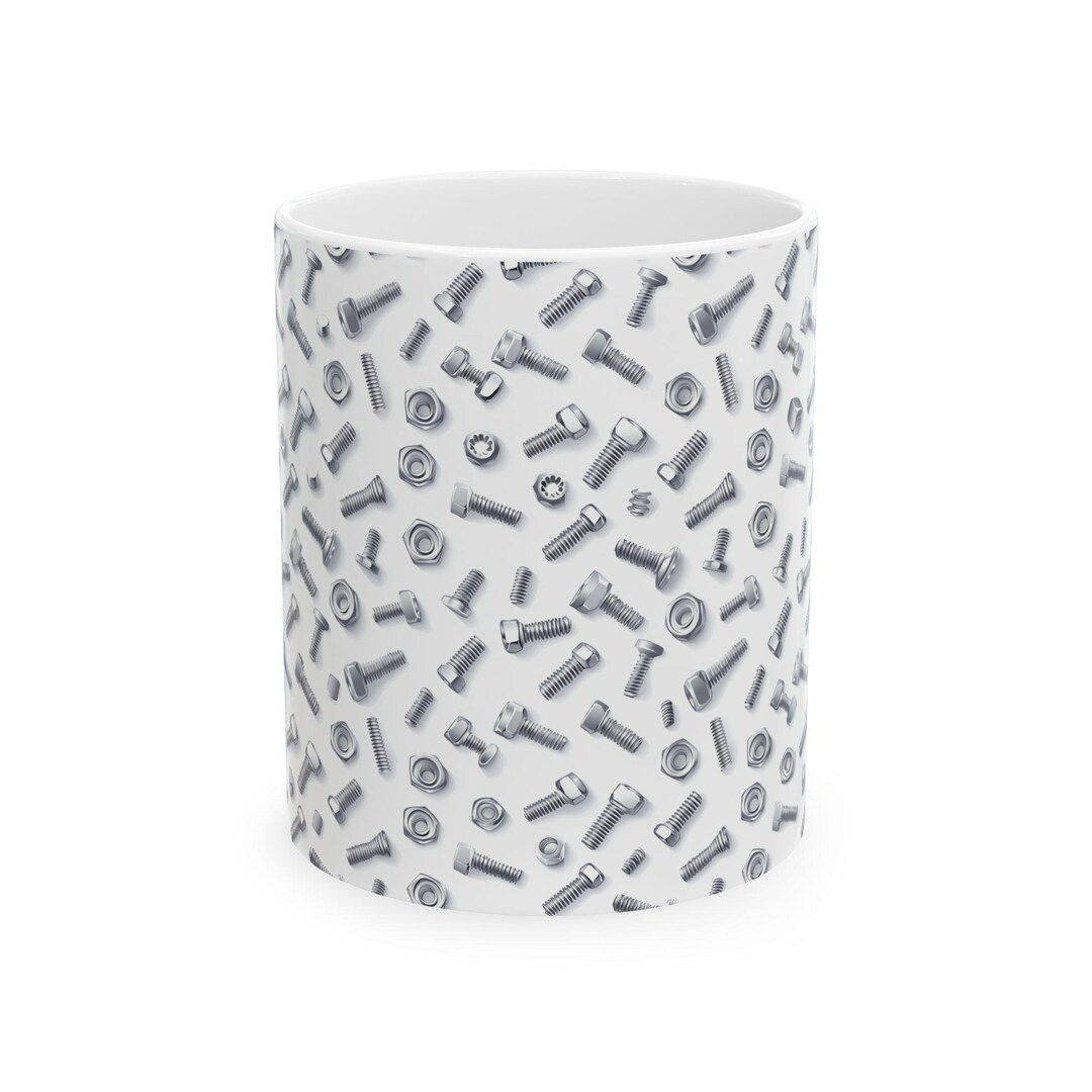 Nuts and Bolts Coffee Tea Ceramic Mug, 11oz, 15oz - Etsy