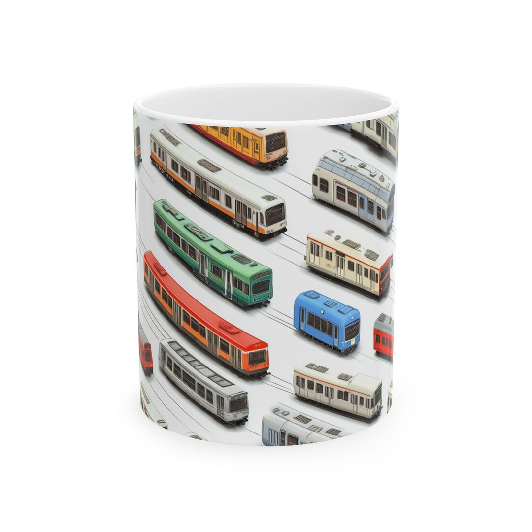 3D Images of Trains Cars Coffee Tea Ceramic Mug, 11oz, 15oz - Etsy