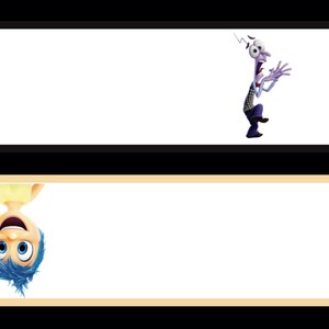 Inside Out Name Tags - Etsy