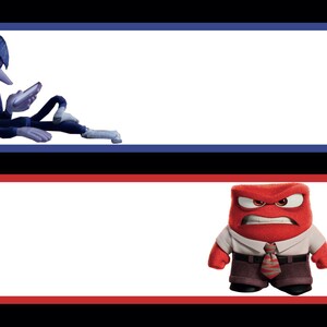 Inside Out Name Tags - Etsy