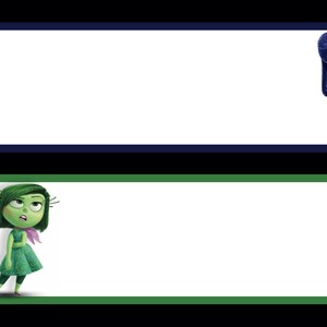 Inside Out Name Tags - Etsy