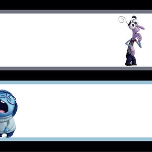 Inside Out Name Tags - Etsy