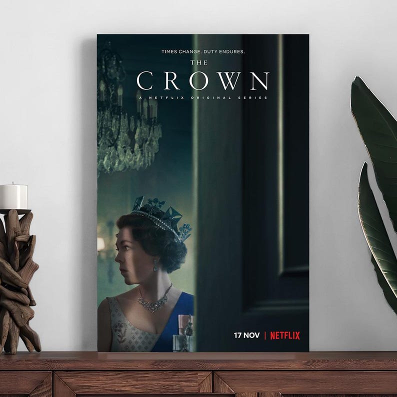 The Crown Movie Poster,home Decor Poster,room Decoration Printing,photo ...