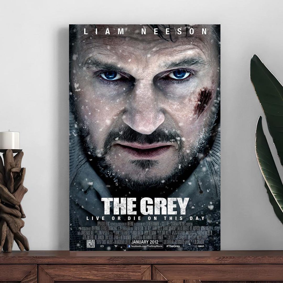 The Grey Movie Poster,home Decor Poster,room Decoration Printing,photo ...
