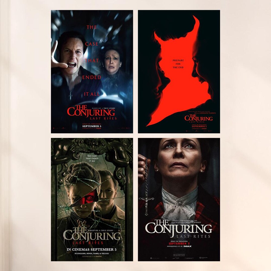 The Conjuring Last Rites 2025 Movie Poster,japanese Movie Poster,home ...