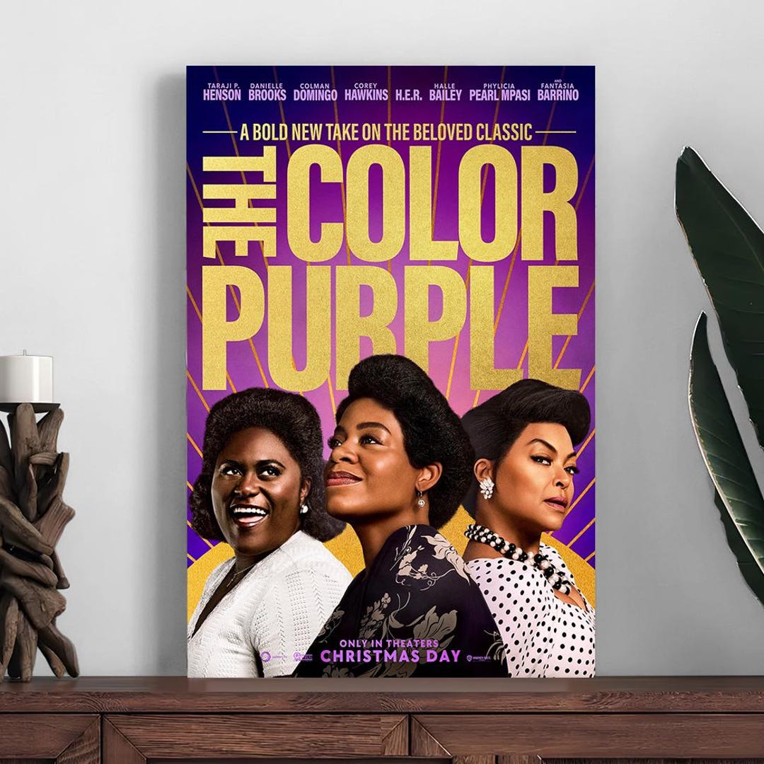 The Color Purple Movie Poster,home Decor Poster,room Decoration ...