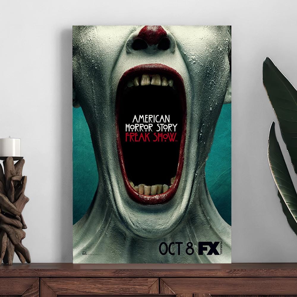 American Horror Story Movie Poster,home Decor Poster,room Decoration ...