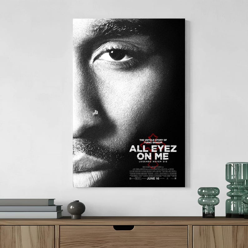 All Eyez on Me Movie Poster,home Decor Poster,room Decoration Printing ...
