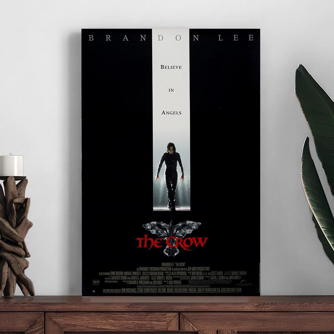 The Crow Movie Poster,home Decor Poster,room Decoration Printing,photo ...
