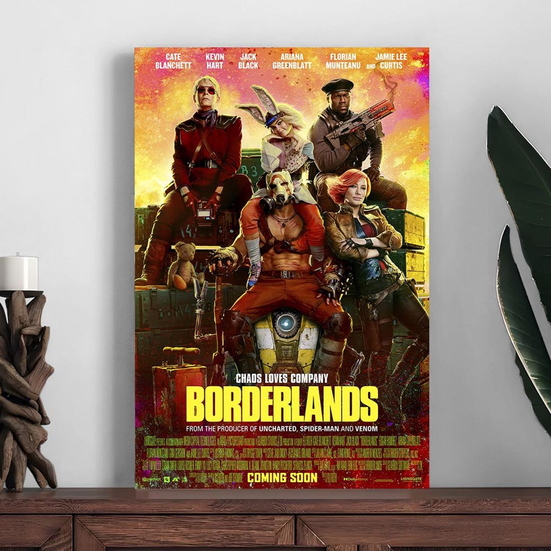Borderlands Movie Poster,home Decor Poster,room Decoration Printing ...