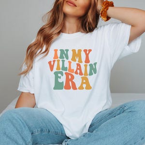 In My Villain Era Shirt Dark Aesthetic Tee Gothic Style T-shirt Edgy Fashion Top Villainous Mood ...